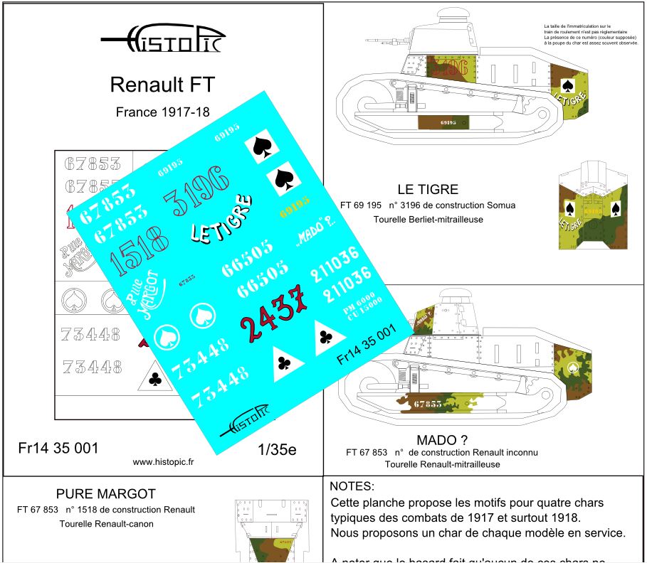 Renault FT France 1917-18 - Histopic