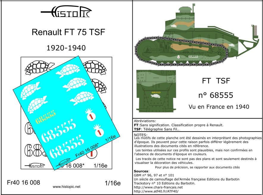 Renault FT TSF - Histopic