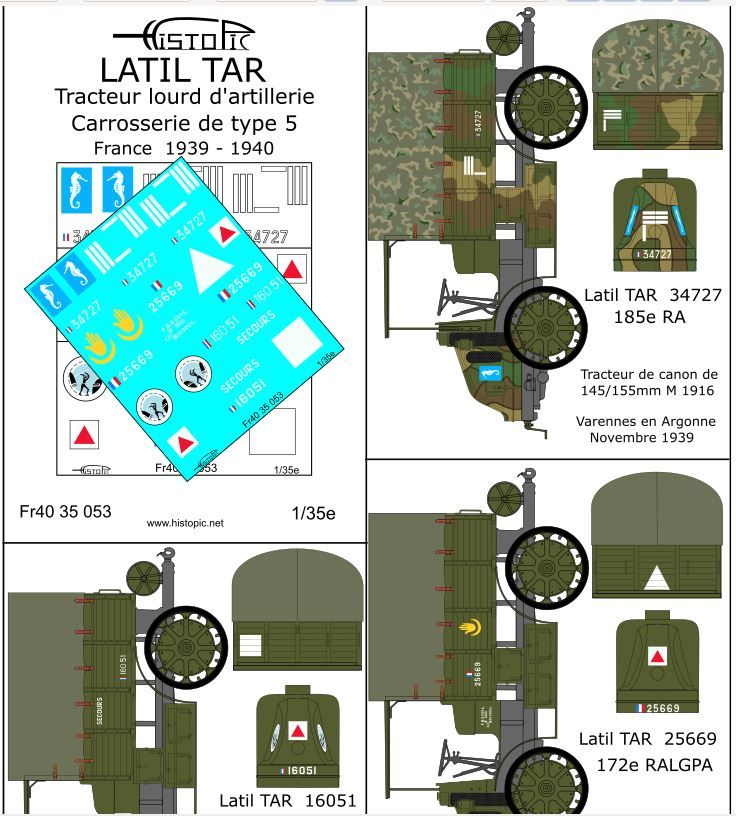 Latil TAR Caisse type 5 France 1939-1940 - Histopic